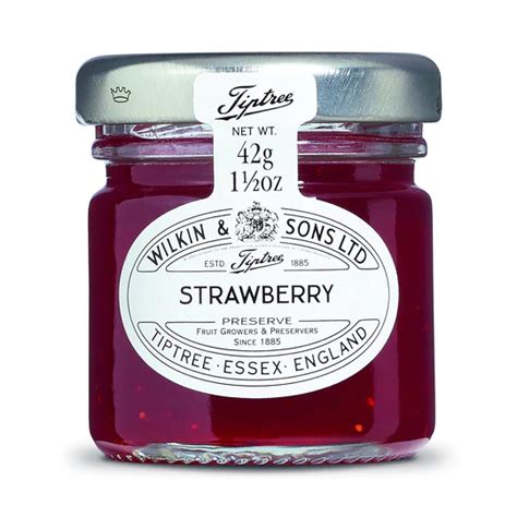 42g Tiptree Strawberry Preserve Portions Case