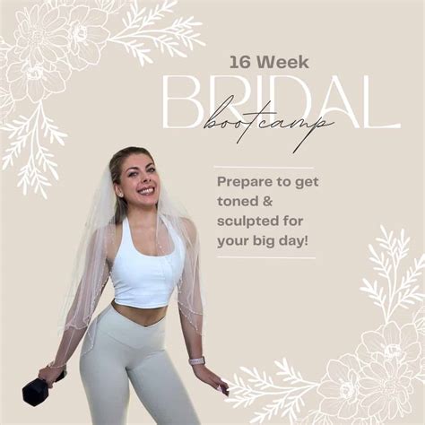 16 Week Bridal Bootcamp Training With Floriane