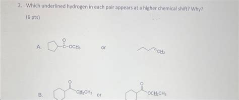 Solved 1 Predict The Number Of 1H NMR Signals For Each Of Chegg Com