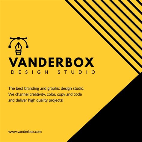 Graphic Design Studio Animated Square Template Visme