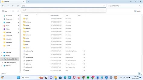 Cara Masuk Folder Di Cmd