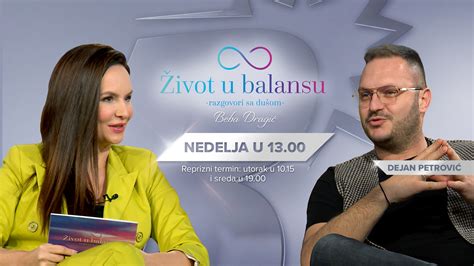 Dejan Petrović u emisiji Život u balansu razgovori sa dušom Žena rs