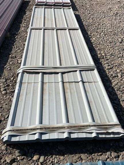 Aprox 61 Pcs 12 Tuff Rib Metal Cladding White White Interior Liner