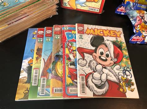 Kit Gibis Tio Patinhas Mickey Zé Carioca Pato Donald Editora Abril