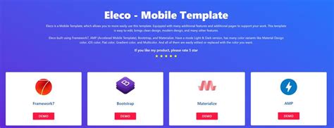 30 Best Bootstrap Mobile Templates For Free Download
