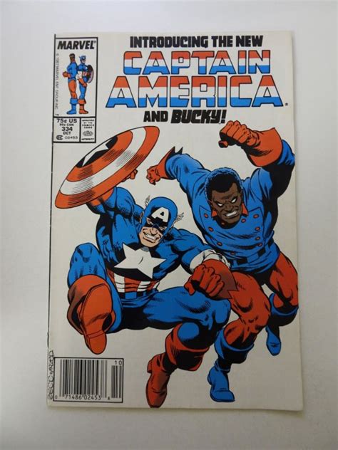 Captain America 334 1987 VF Condition Comic Books Copper Age