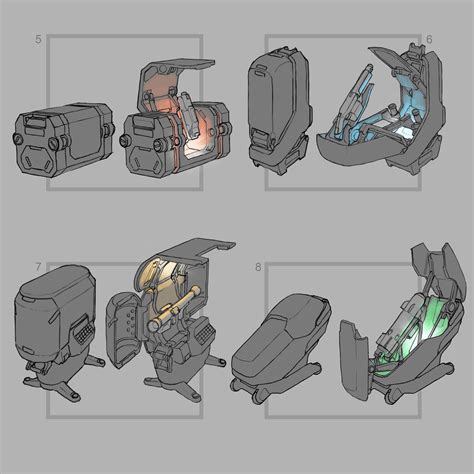 Art Of Overwatch Vol 2 Ava Crutchley Sci Fi Props Sci Fi Concept Art Overwatch