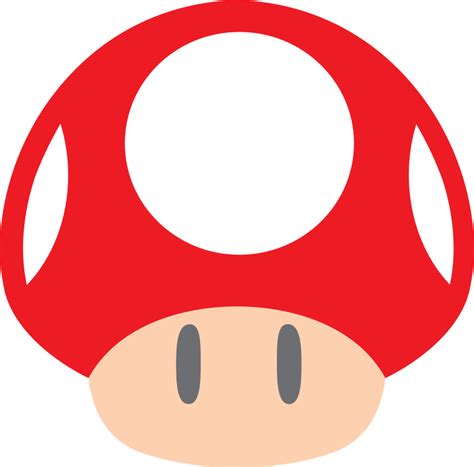 Mario Mushroom Svg