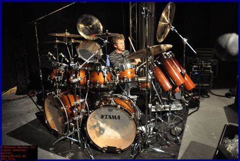 Simon Phillips Cymbal Setup