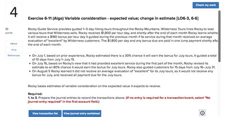 solved exercise 6 11 algo variable consideration
