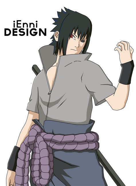 Naruto Shippuden Sasuke Uchiha Six Paths Mode By Iennidesign On