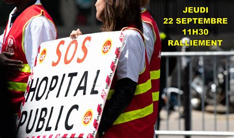 Jeudi 22 Septembre 11h30 Mobilisation Dans La Santé Et Laction Sociale