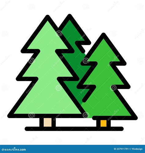Trees Paper Material Icon Color Outline Vector Stock Vector Illustration Of Drying Conveyor