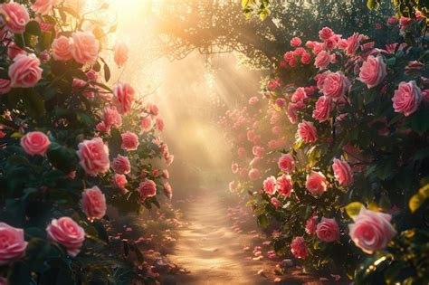 Dreamy Rose Garden Images Free Download On Freepik
