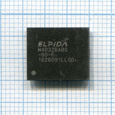 Видеопамять ELPIDA W4032BABG-60-F 100728 - купить в Москве за 330