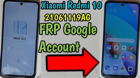 Xiaomi Redmi Frp Bypass Ag Mui Miui Miui Frp Google Account Youtube