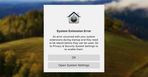 fix system extension error after sonoma 14 14 6 1 update the mac observer
