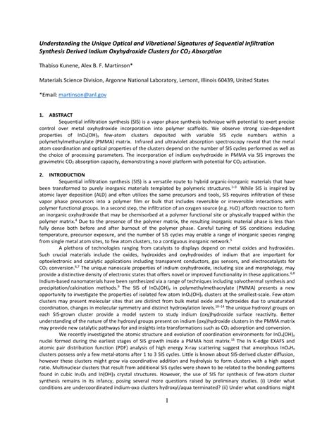 Pdf Understanding The Unique Optical And Vibrational Signatures Of