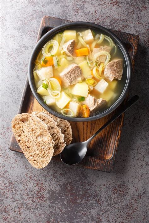 Finnish And Swedish Kottsoppa Soup With Beef Potatoes Carrots Leeks