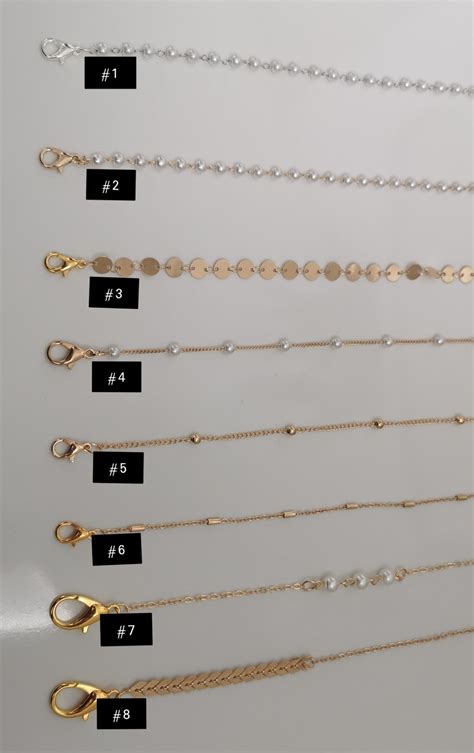 Gold Glasses Chain Gold Sunglasses Chain T For Her Etsy