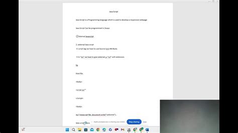 Day1 Javascript Youtube