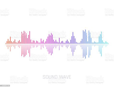 벡터 소리 파입니다 파티 Dj 술집 클럽 디스코에 대 한 다채로운 사운드 파도 오디오 이퀄라이저 기술입니다 벡터 일러스트 레이