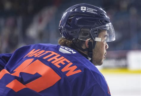 Matthew A Timely Addition To Blazers Kamloops Blazers