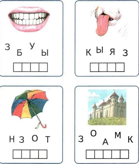 Схема карточки
