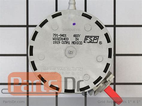 WPW10231403 Whirlpool Water Level Pressure Switch Parts Dr