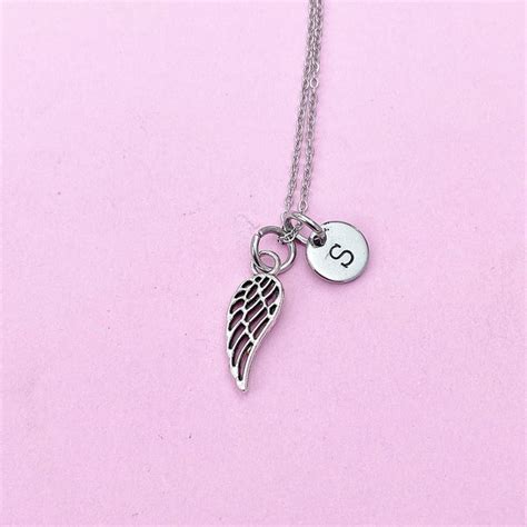 Angel Wing Charm Etsy