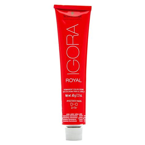 Schwarzkopf Igora Royal Color Creme Tube D 0 Diluter Natural Walmart