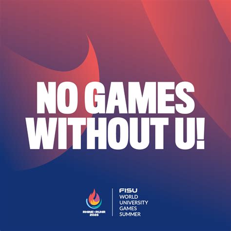 Rhine Ruhr 2025 Fisu World University Games Fisu