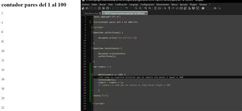Proyecto Todos los números pares del 1 al 100 Lógica de programación Conceptos primordiales