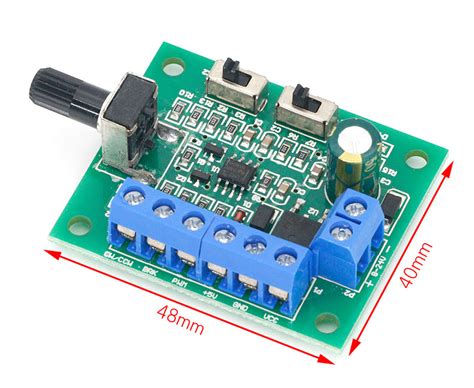 PWM Speed Controller Brushless DC Motor Driver Board Regulator Plate Governor Module Motor