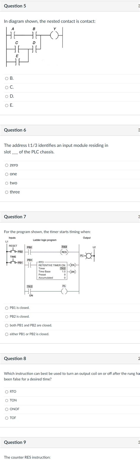 Solved The Status Bit Of Switches And Pushbuttons Connected