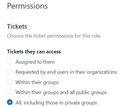 Creating Private Ticket Groups And Granting Agents Access Zendesk Help