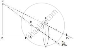 Draw A Ray Diagram To Show How A Converging Lens Is Used As A Magnifying Glass To Observe A