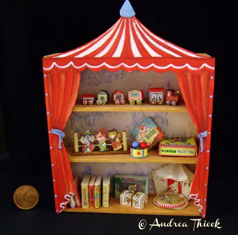 Vintage Circus Toy Tent Artisan Handmade Miniature 112 Etsy