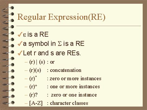 Regular Expressionre