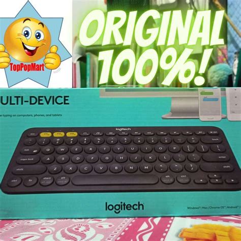 Jual Logitech Keyboard K380 Wireless Bluetooth Multi Device Putih Di Seller Toppopmart