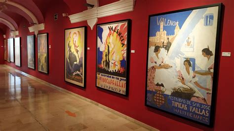 Musealización de un pasillo en el Museo Fallero De Valencia Matisse