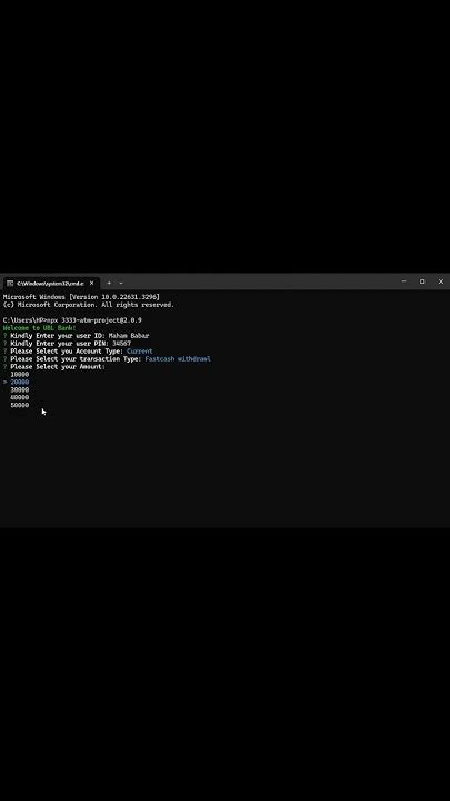 We Code An Atm Application Using Typescript Learn How To Simulate Real World Atm Transactions