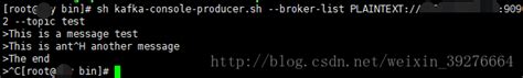 Kafka创建topic失败kafka创建topic命令没反应 Csdn博客