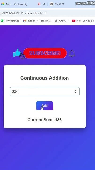 Javascript Unlimited Number Calculator Js Calculator Jsdeveloper