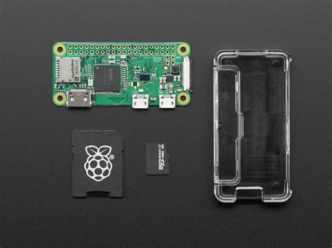 3409 adafruit raspberry pi zero w basic pack includes pi zero w