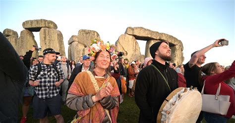 Thousands From Across Uk Gather At Stonehenge To Mark First Day Of