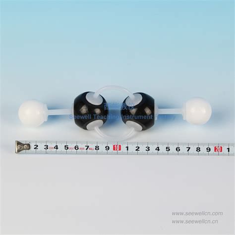 乙炔 C2h2 乙炔 有机分子结构模型 化学分子模型 球棍模型 阿里巴巴