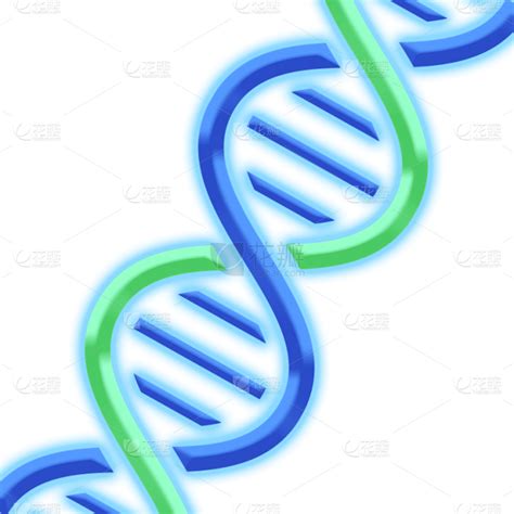 手绘 基因序列医疗元素贴纸3