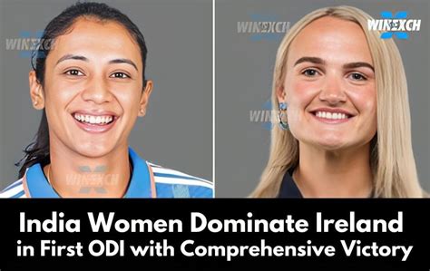 India Women Dominate Over Ireland In First ODI With Ease