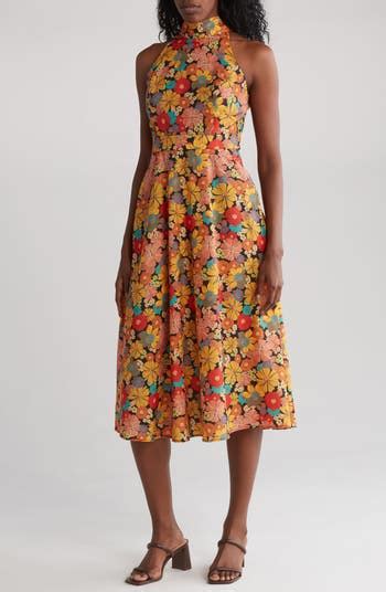 Tahari Asl Floral Sheath Dress Nordstromrack